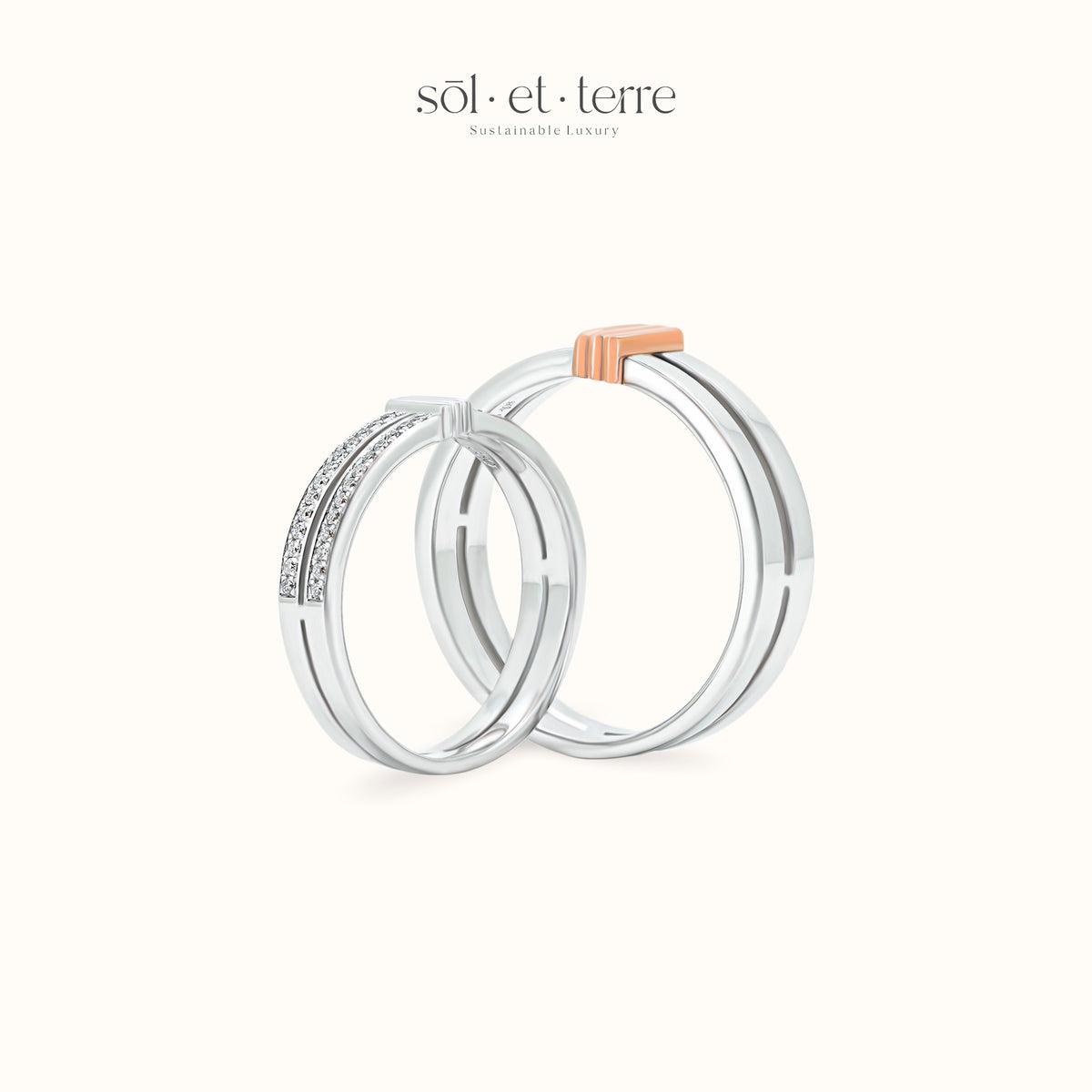 Locked Wedding Ring | Sol et Terre